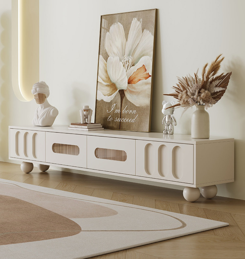 Dream cabinet Simple Creative TV Cabinet 86.6'' W Storage Credenza ...