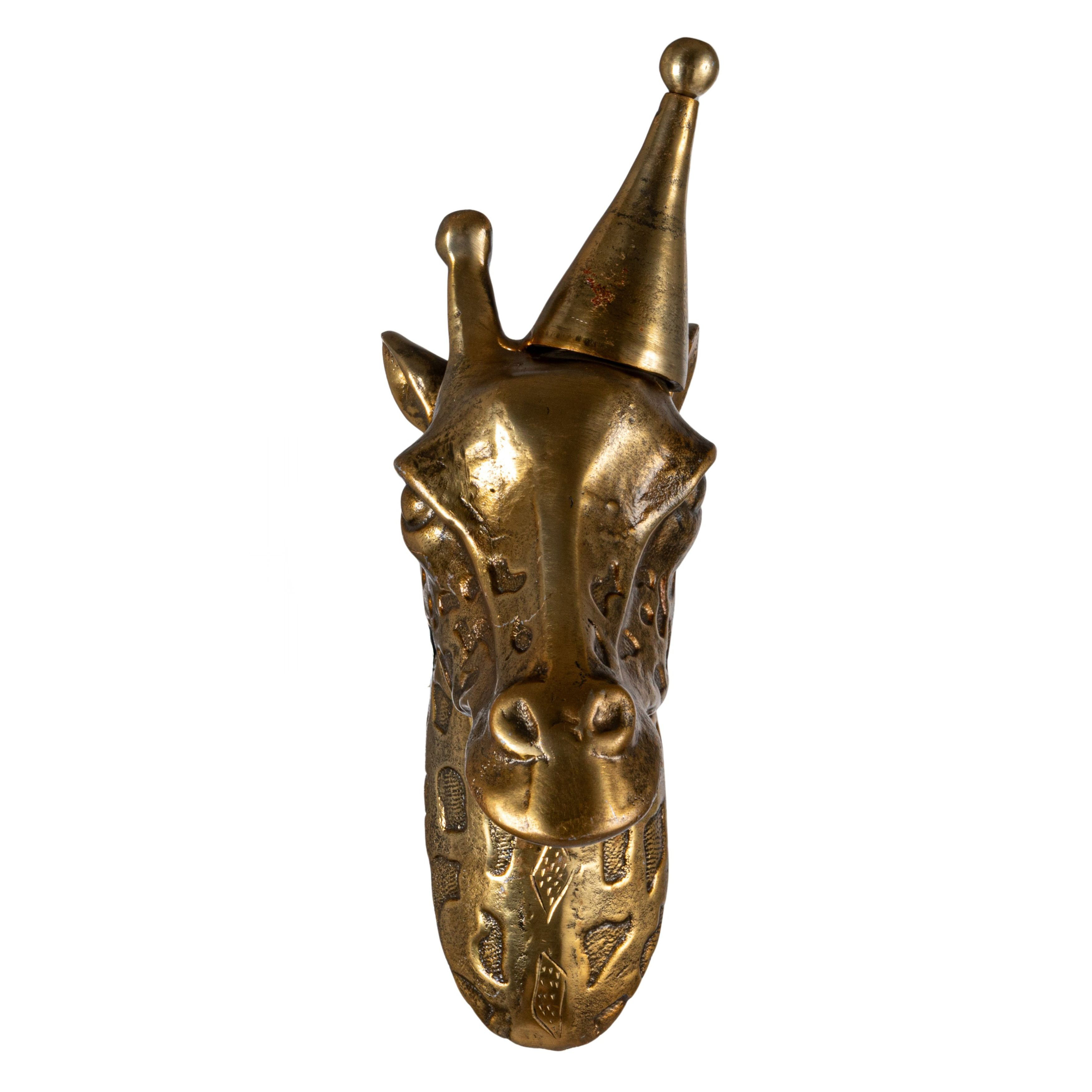 House of Hampton® Cast Aluminum Cow Head With Beret Wall Décor | Wayfair