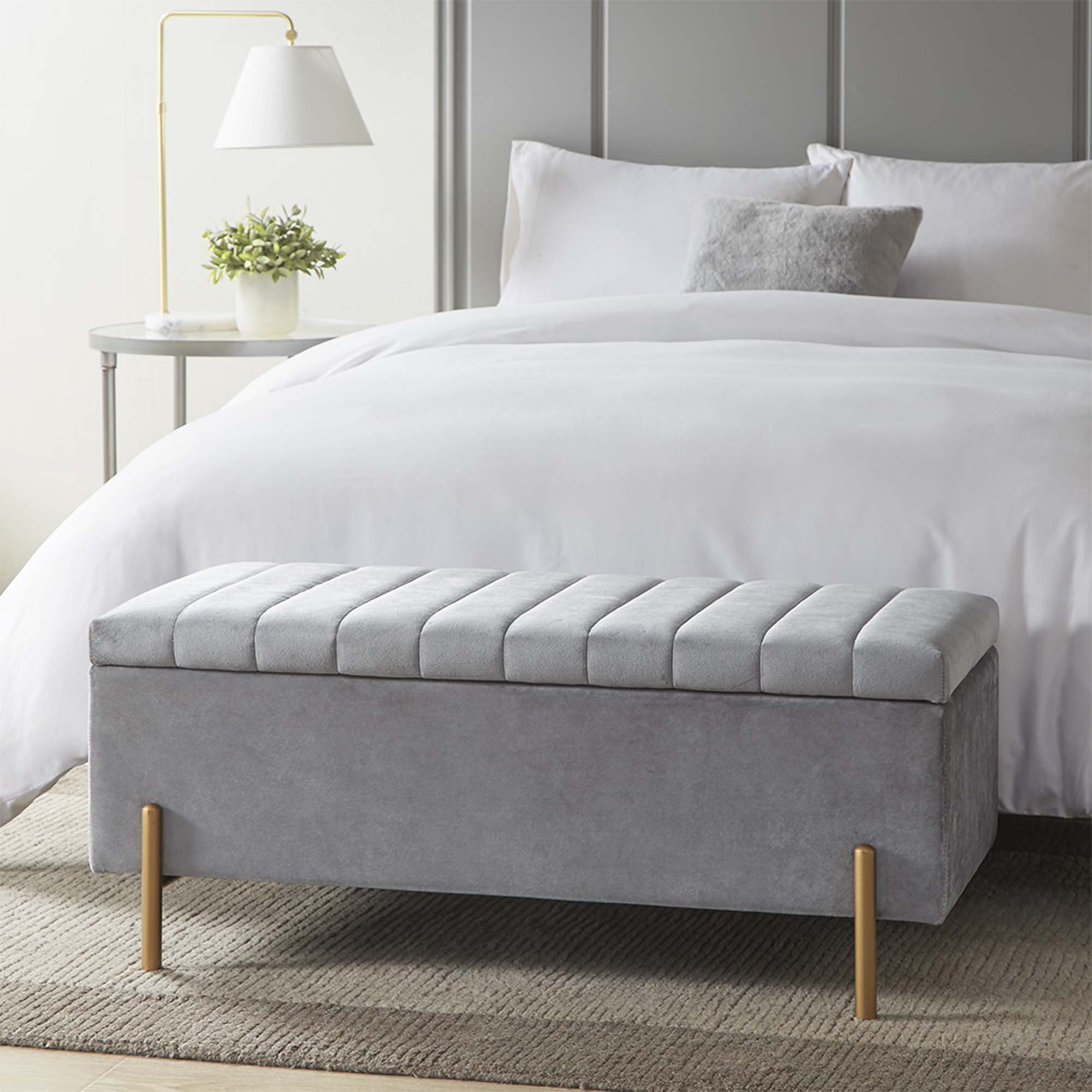 Everly Quinn Celeski Boyden Storage Bench - Wayfair Canada