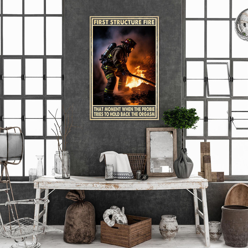 Trinx Firefighter First Structure Fire - 1 Piece Rectang Firefighter ...