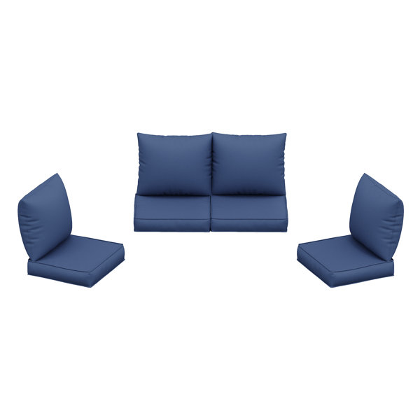 Latitude Run® Outdoor Cushion Set Seat/Back Cushion(Set Of 4 Seats,4 ...