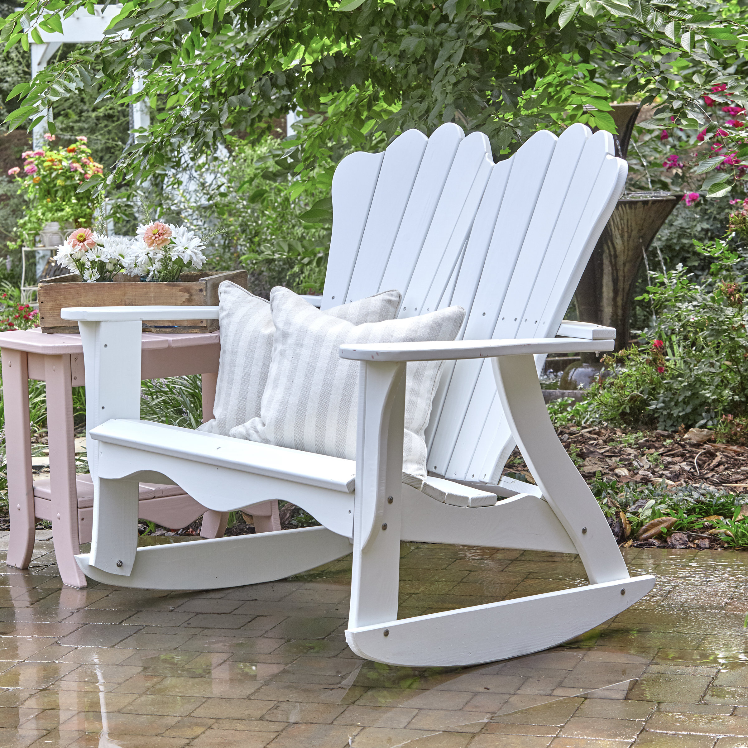 Red Barrel Studio® Worden Outdoor Rocker Chair | Wayfair