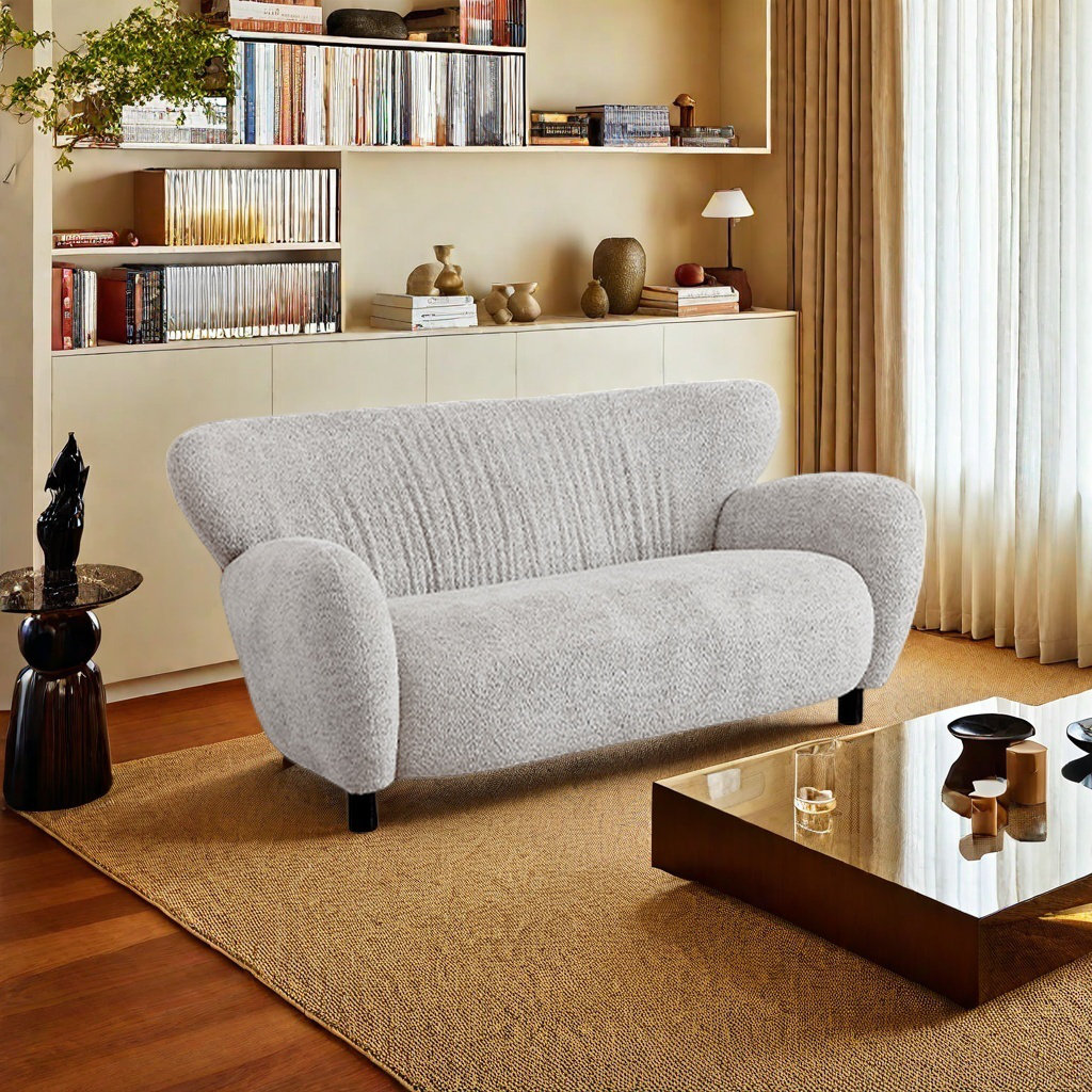 Wrought Studio™ American Retro Style Sofa | Wayfair