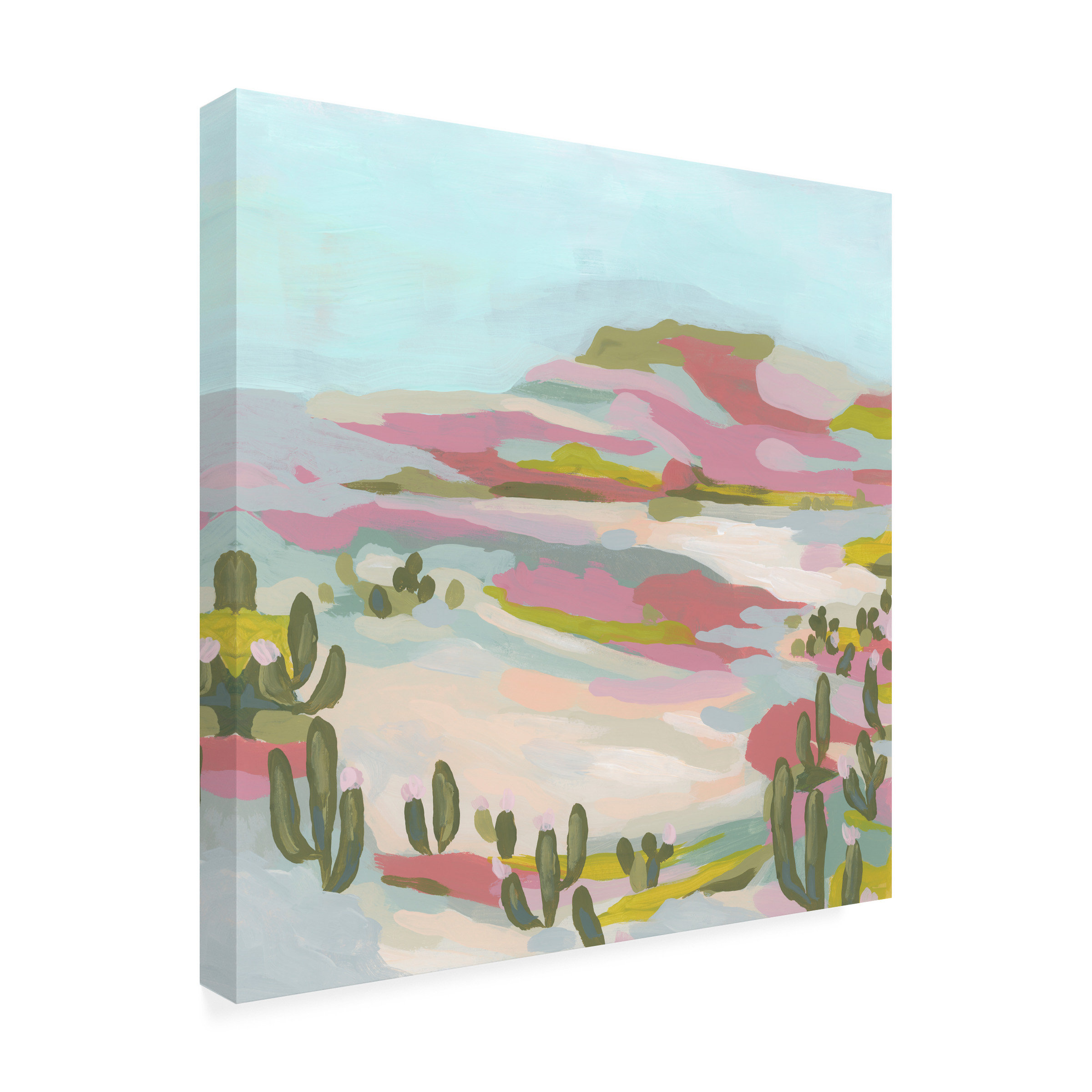 Trademark Fine Art Vista Nopal I by June Erica Vess - Wrapped Canvas ...