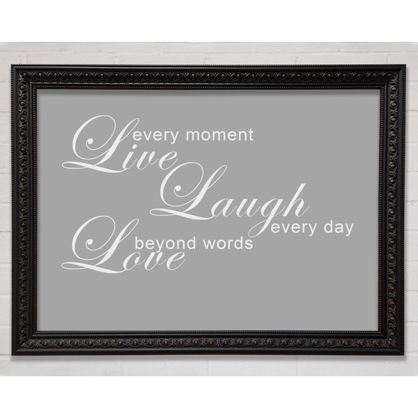 Happy Larry Live Every Moment 3 | Wayfair.co.uk