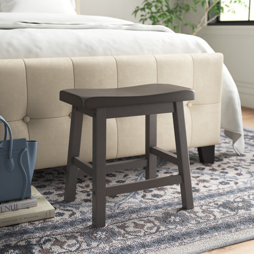 Alcott Hill® Danara Solid Wood Accent Stool & Reviews | Wayfair