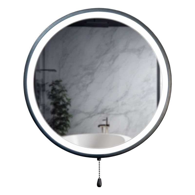 Metro Lane Coriena Metal Round Mirror | Wayfair.co.uk
