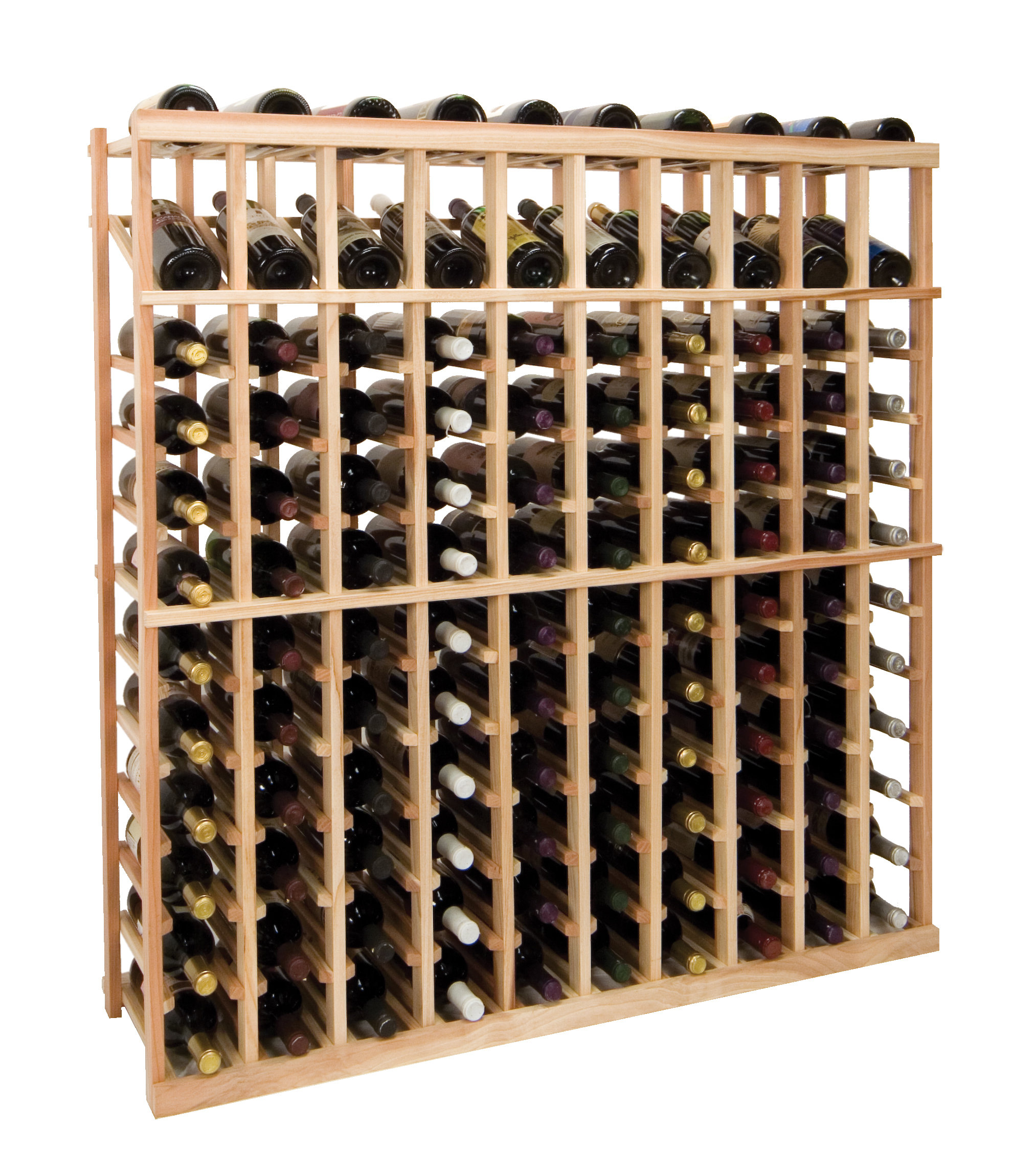 Symple Stuff Florian 120 Bottle Floor Wine Bottle Rack | Wayfair