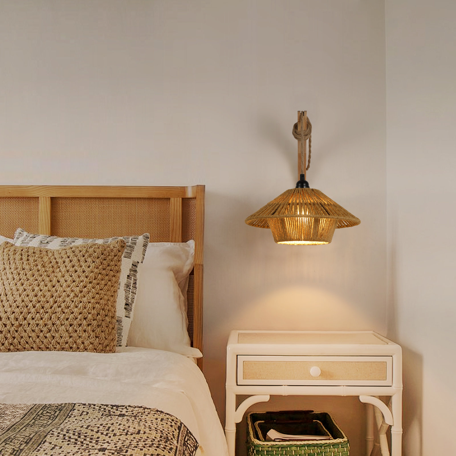 Bay Isle Home™ Boho Battery Operated Wall Sconces - Wayfair Canada