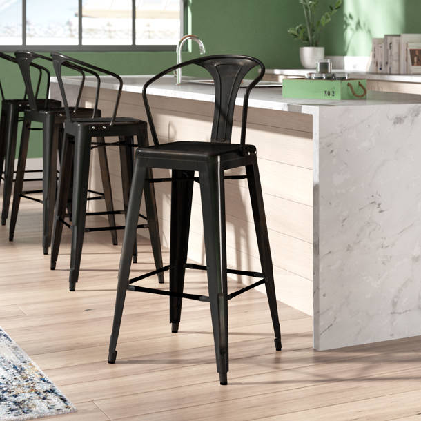 Trent Austin Design® Nesbit Solid Wood Stool & Reviews | Wayfair