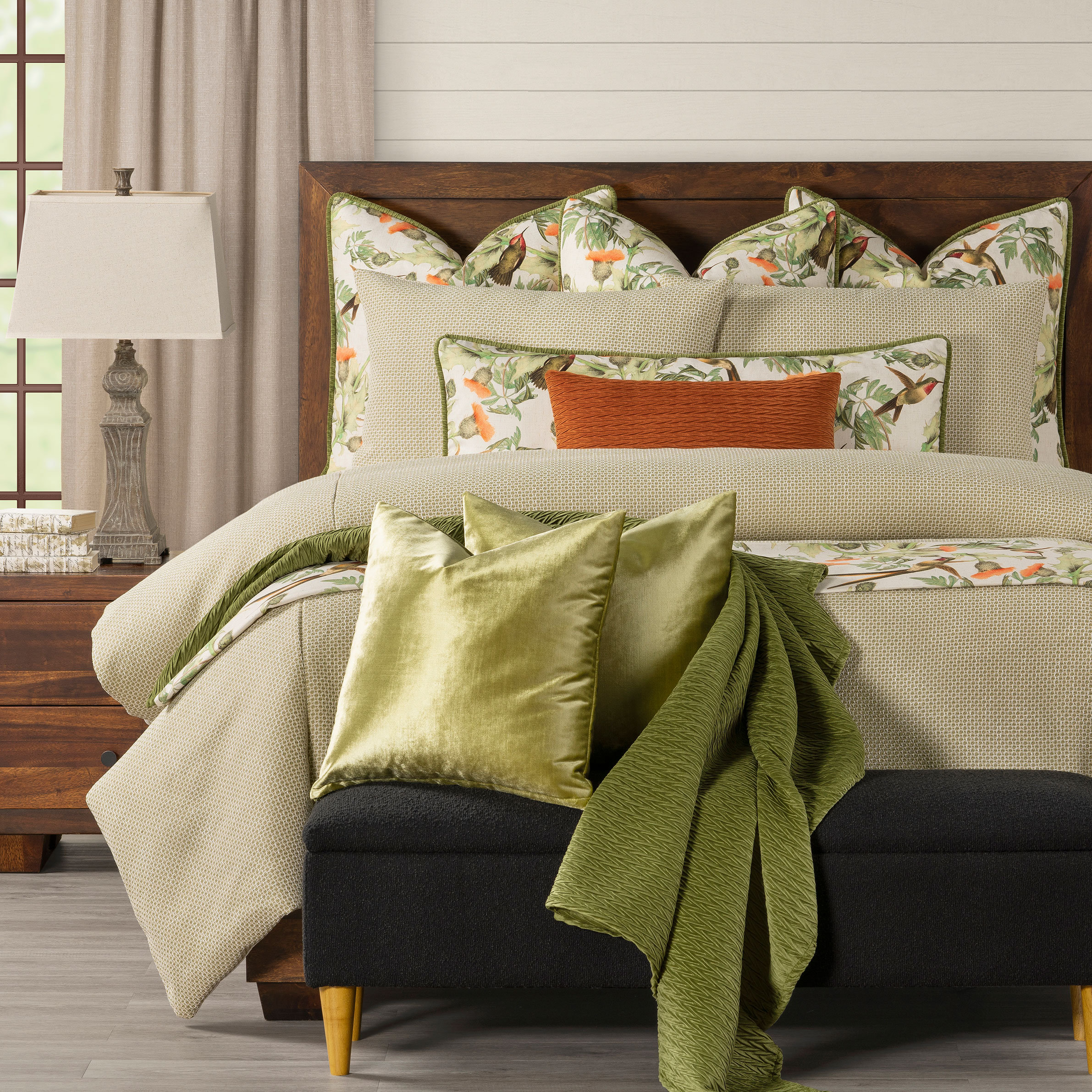 Smithsonian Basket Weave Duvet Cover and Insert Set | Wayfair
