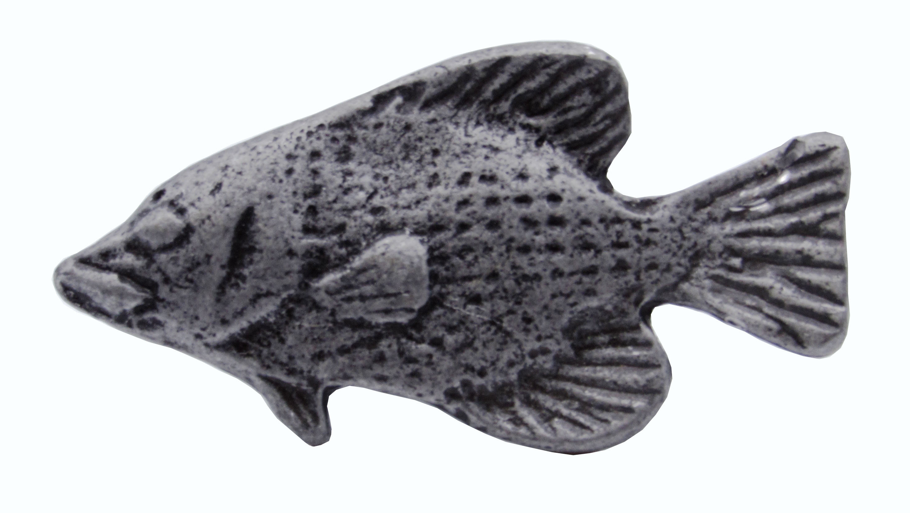 Buck Snort Lodge 2" Length Fish Knob | Wayfair