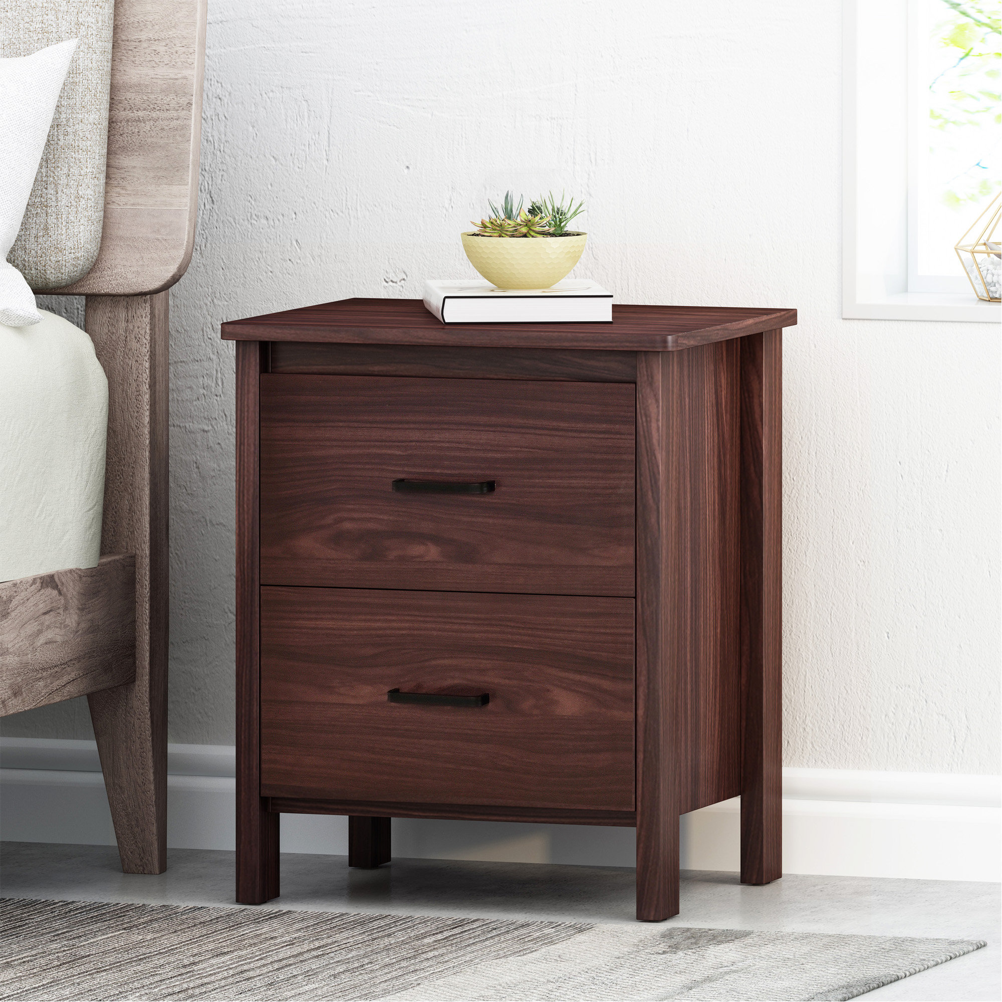 Lark Manor Toolless Assembly Nightstand - Wayfair Canada