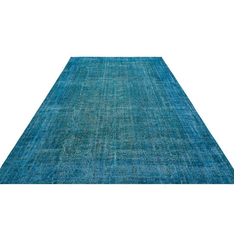 Latitude Vive Amia Vintage Hand Woven Hand Knotted 231 X 313 Turquoise ...