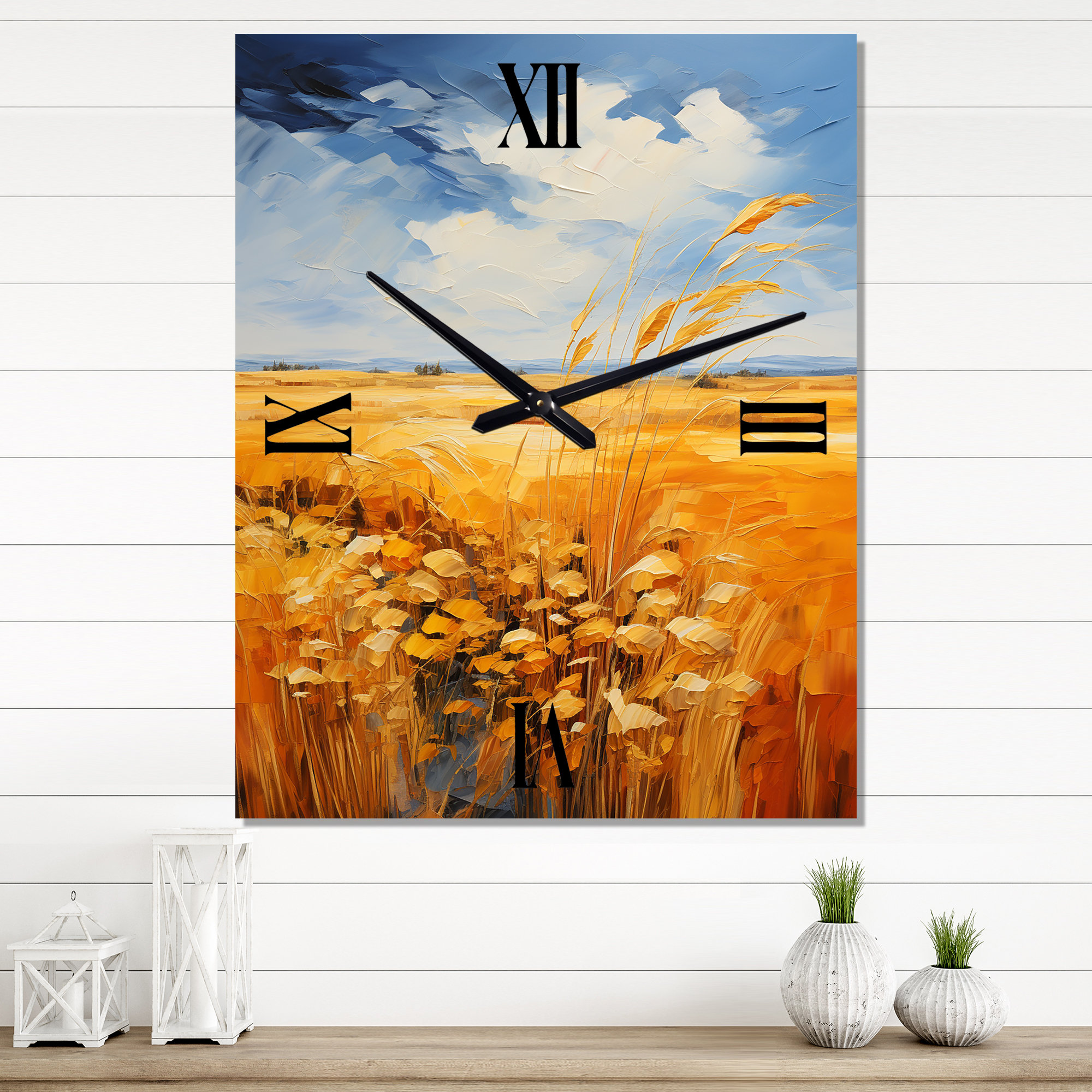 East Urban Home Jema - Landscape & Nature Wall Clocks | Wayfair