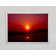 Bright Star Sunstar Red - Single Picture Frame Print on Canvas ...