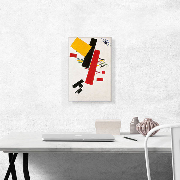 ARTCANVAS Dynamic Suprematism No. 38 1916 On Canvas by Kazimir Malevich ...