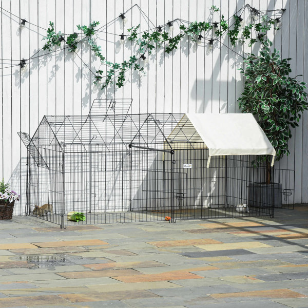 Archie & Oscar™ Lindquist Galvanized Cage with Cover for Dog, Rabbit ...