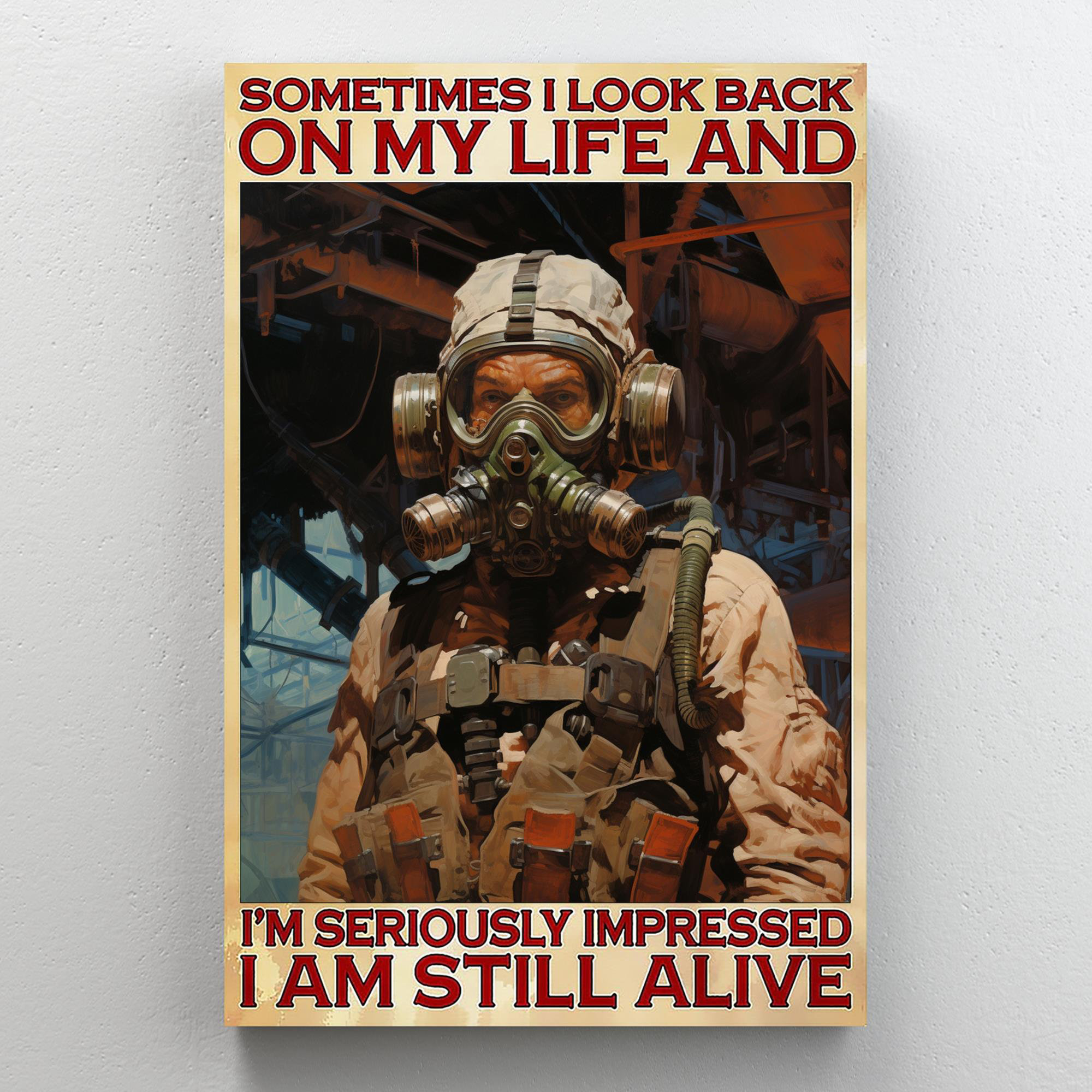 Trinx Pilot I Am Still Alive - 1 Piece Rectangle Graphic Pilot I Am ...