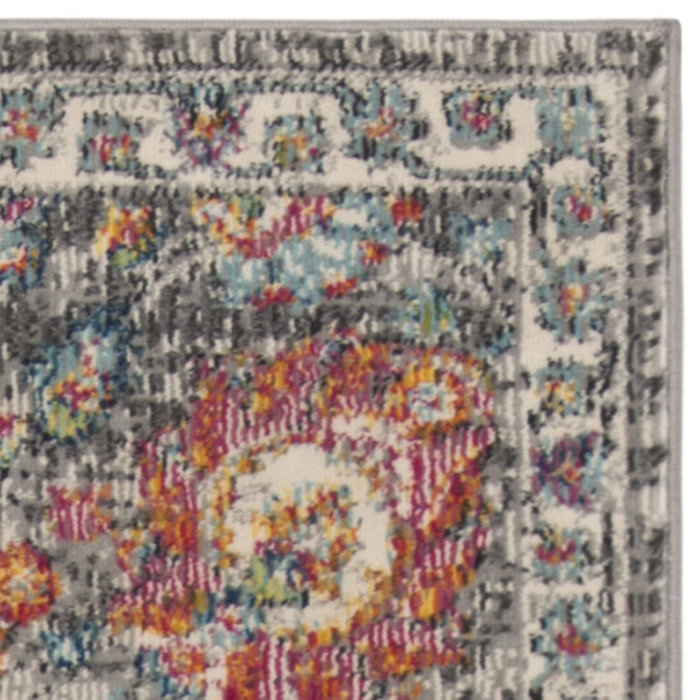 Bungalow Rose Doucet Floral Rug & Reviews | Wayfair