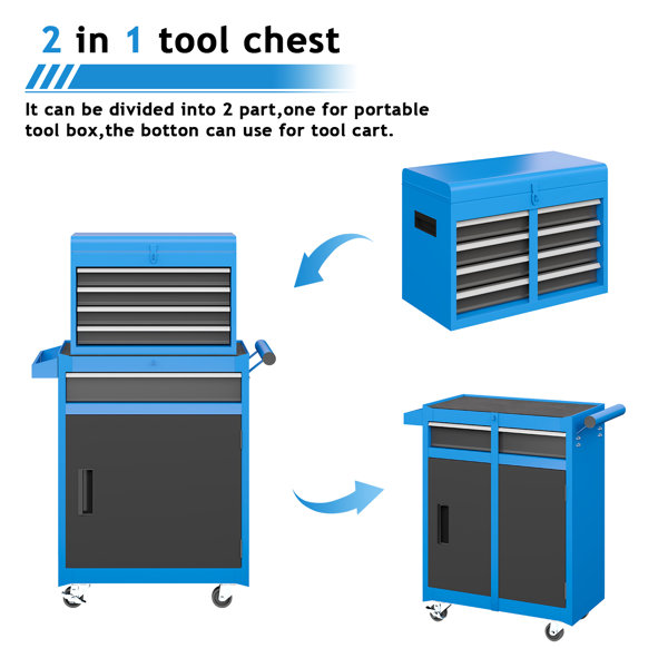 WFX Utility™ Tool Chest, 5-Drawer Rolling Tool Chests & Cabinets | Wayfair