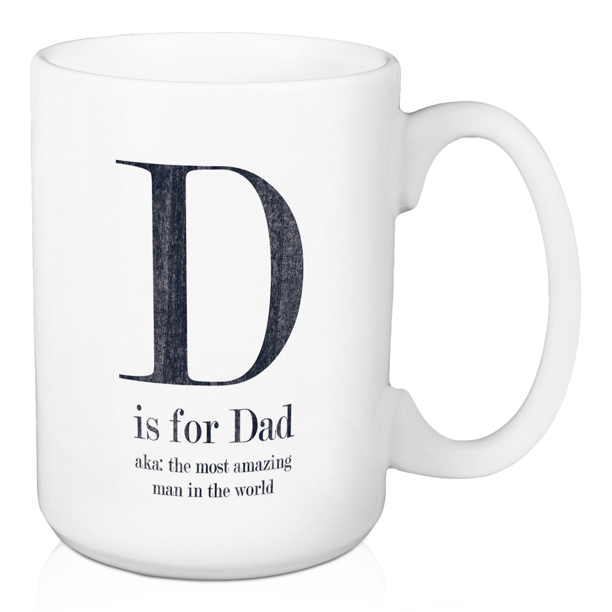Trinx D Is For Dad Mug - Wayfair Canada