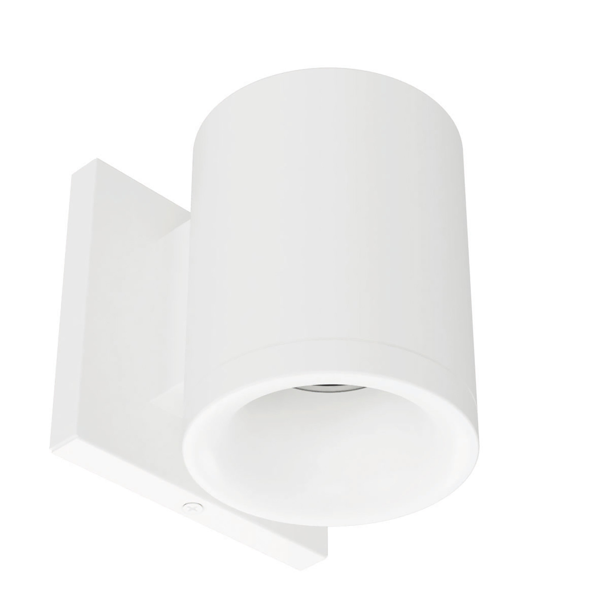 WAC Lighting Zoron Dimmable LED Outdoor Round Wall Light With Color ...
