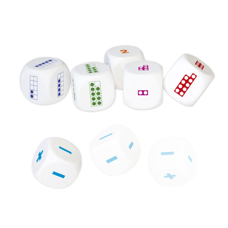 Junior Learning Number Dice Educational Learning Game | Wayfair