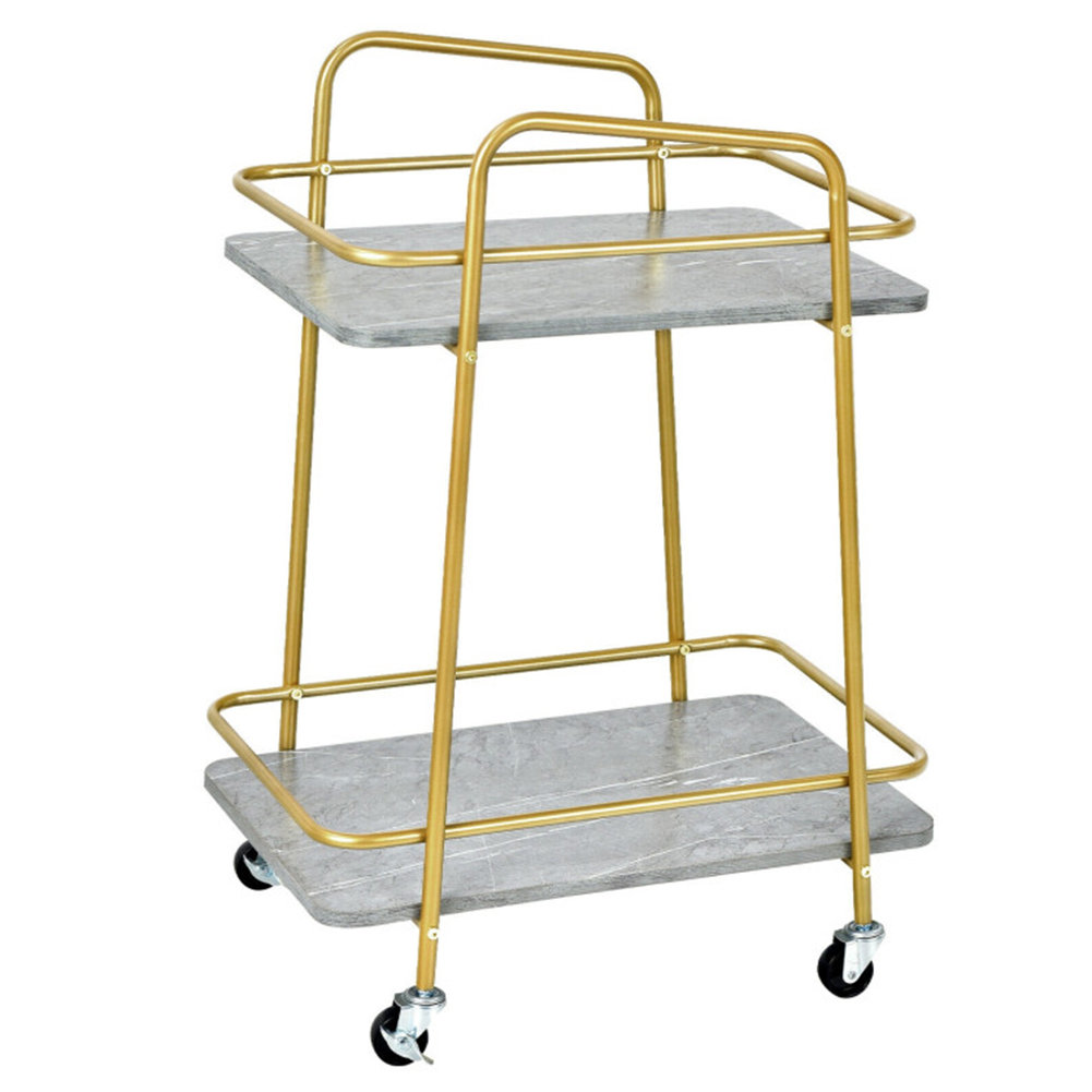 OFIYAA 33'' H x 24'' W Utility Cart | Wayfair
