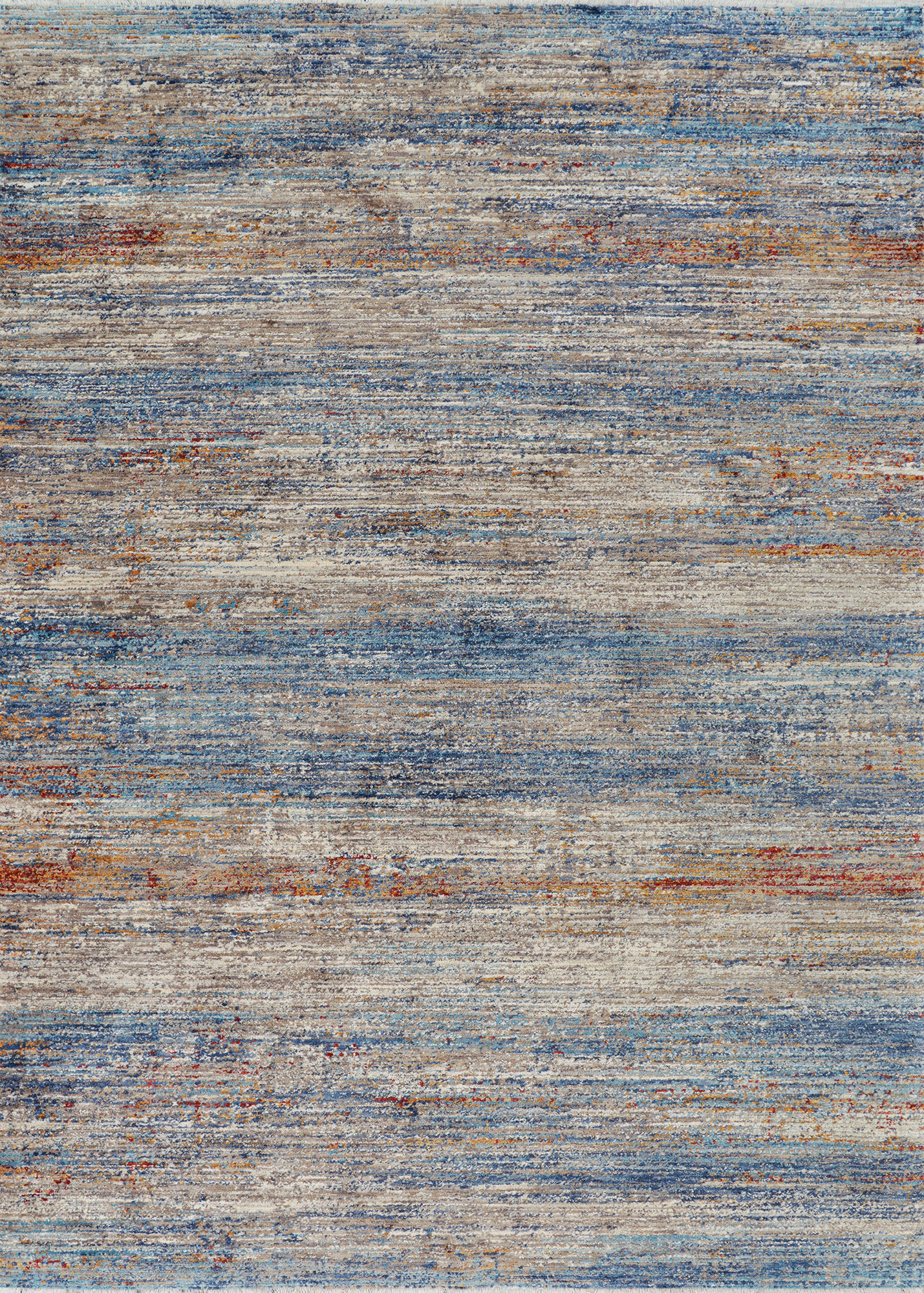 Bungalow Rose Marinko Mystic Denim-Tawny Area Rug - Wayfair Canada