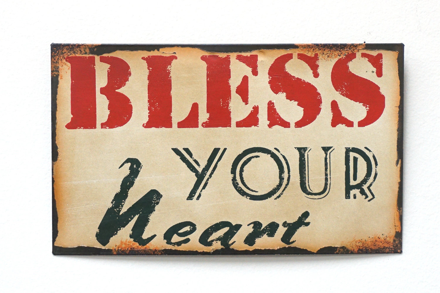 Attraction Design Home "Bless…" Wall Décor | Wayfair