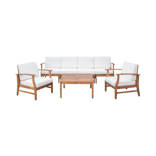 Panama Jack Westerman 4 Piece Sofa Seating Group with Cushions | Wayfair