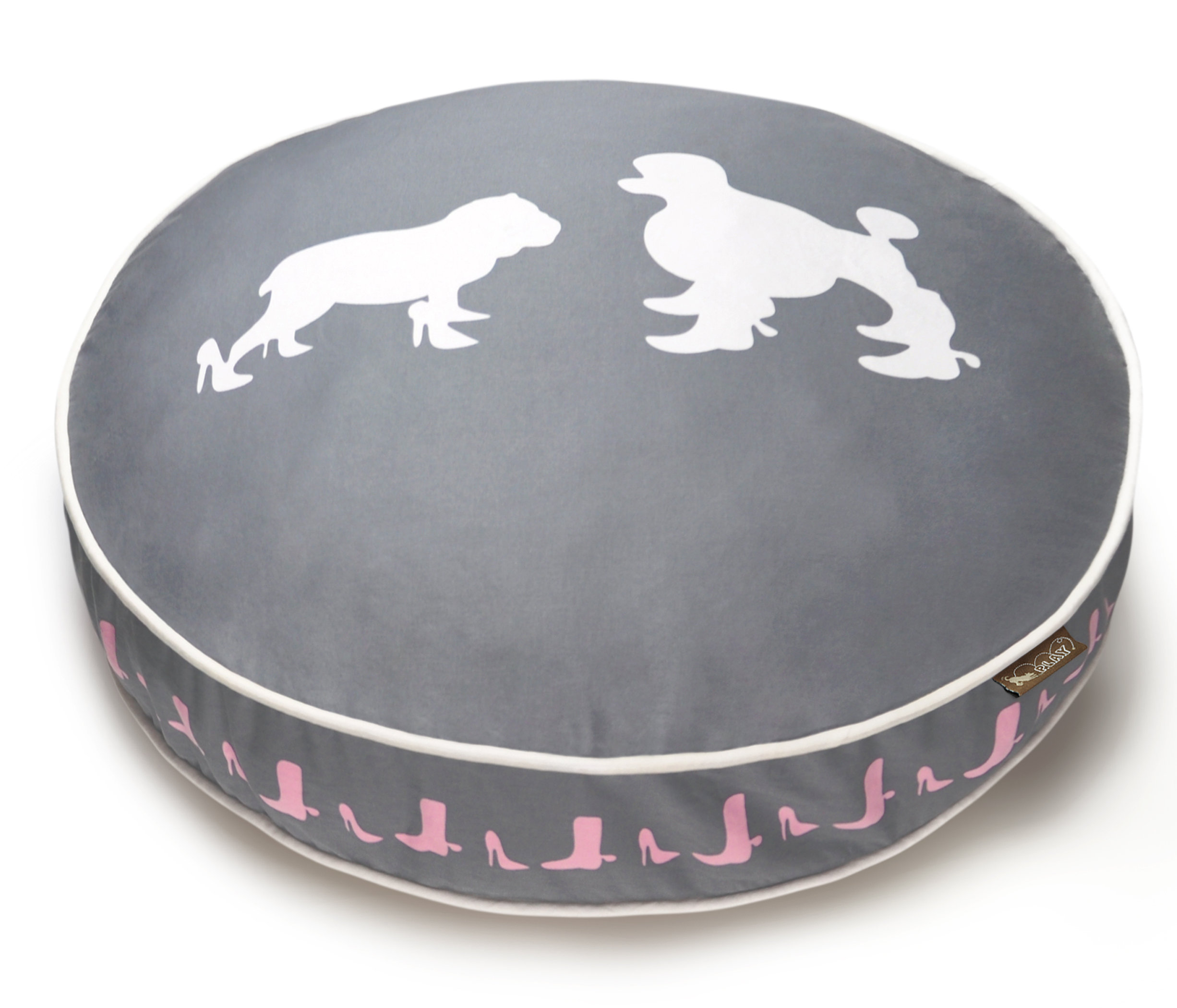 P.L.A.Y. Heels and Boots Round Dog Bed Cover | Wayfair