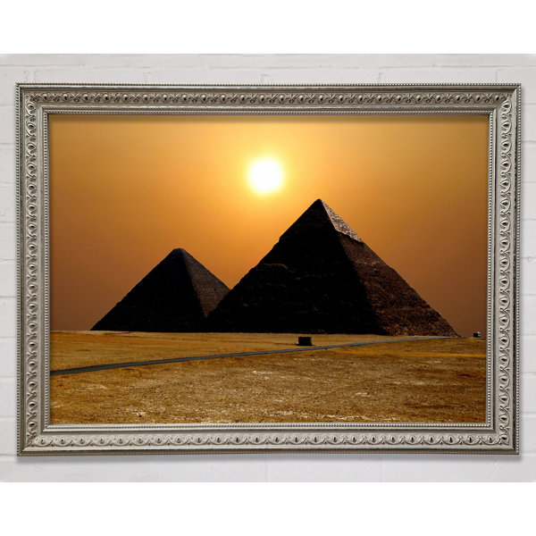 Gracie Oaks Magic Pyramids Giza Egypt - Single Picture Frame Art Prints ...