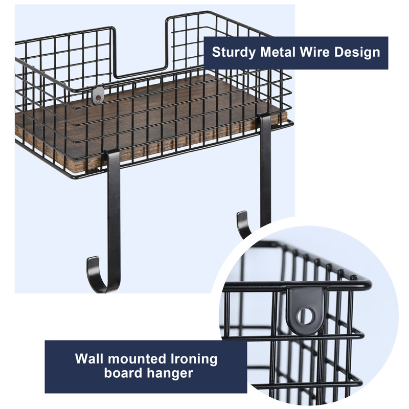 Haitral Wall Mounted Iron Holder & Reviews | Wayfair