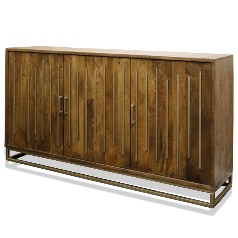 Loon Peak® Aracely 72'' Wide Solid Wood Sideboard | Wayfair