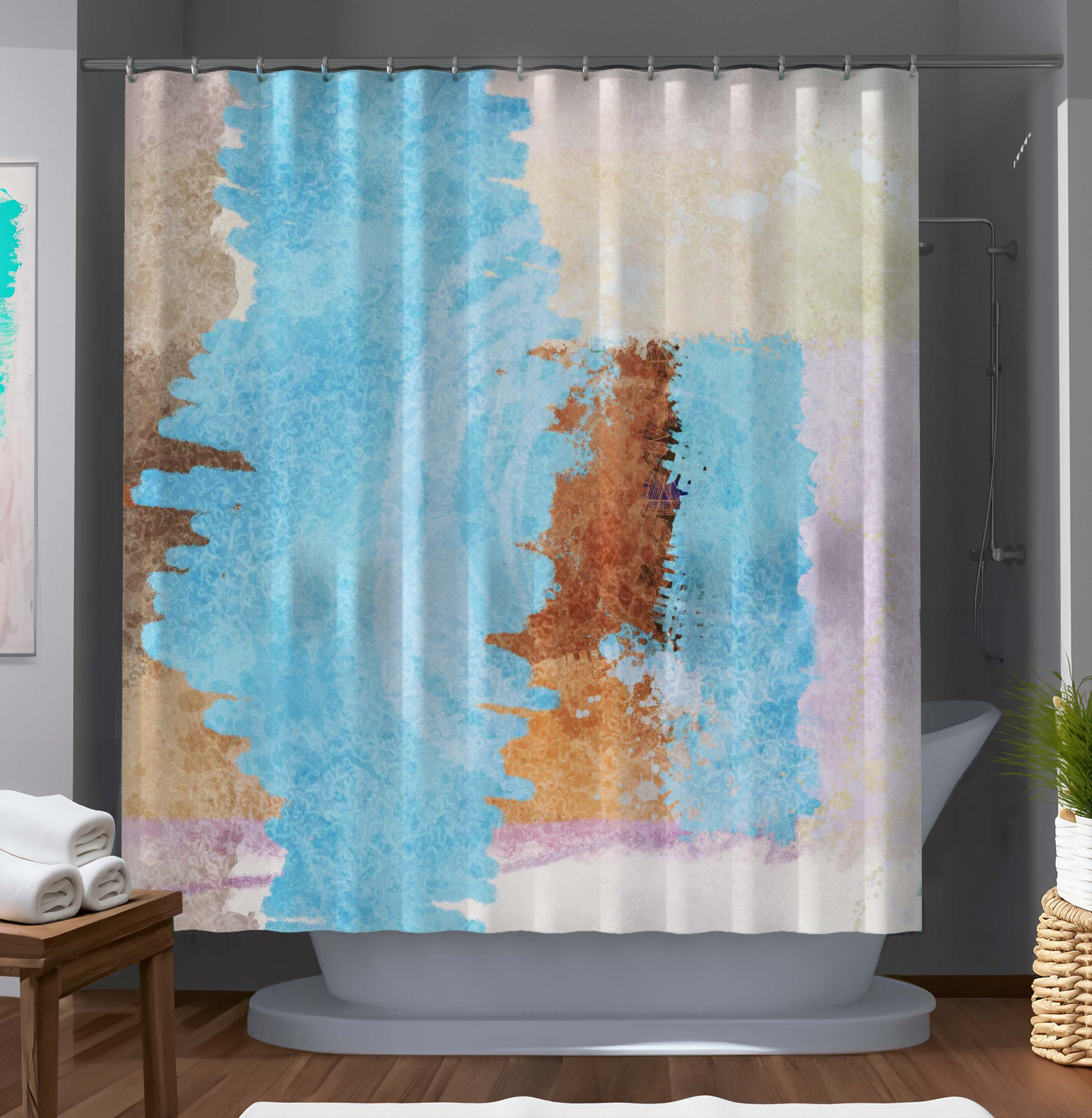 East Urban Home Nice Invincible Shower Curtain - Wayfair Canada
