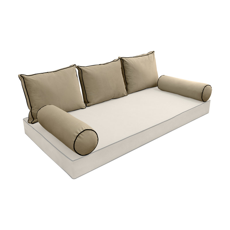 Longshore Tides T-Cushion Daybed Slipcover | Wayfair