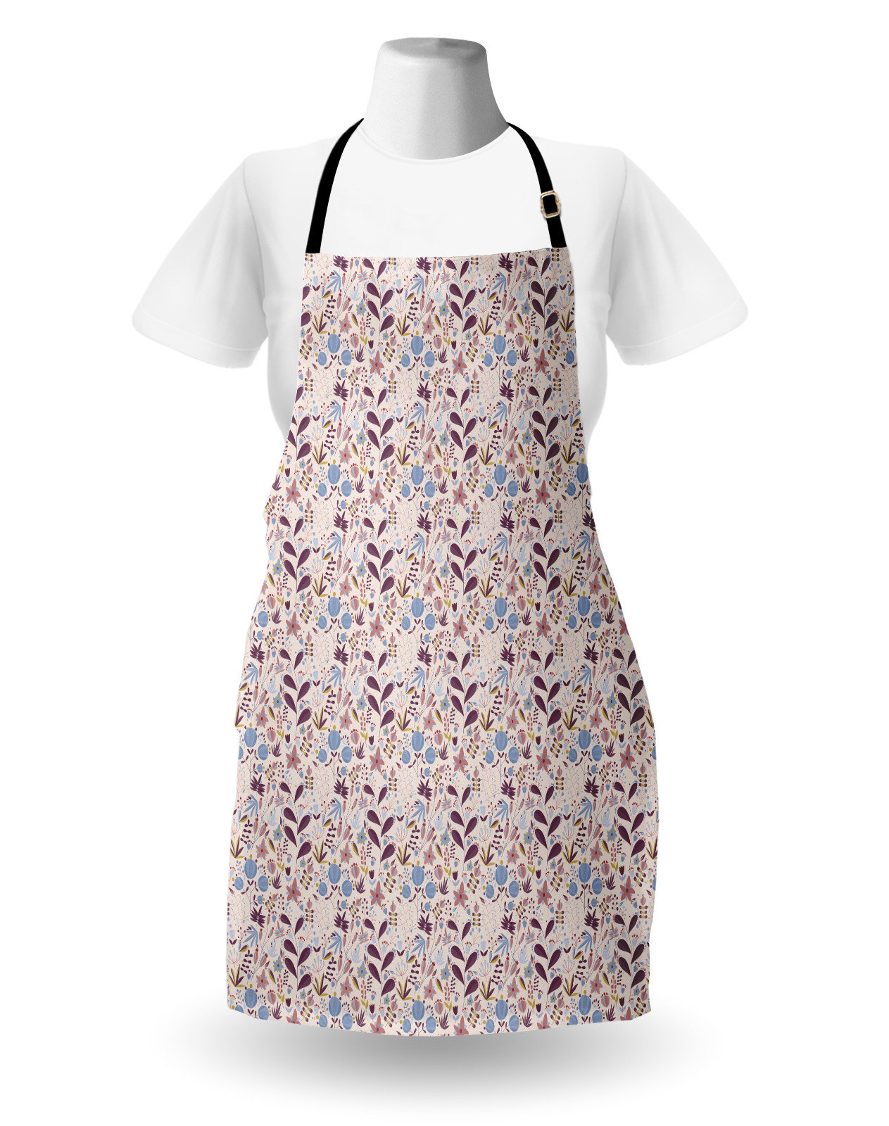 Dakota Fields Botanical Apron Unisex Pastel Floral Composition Adult ...