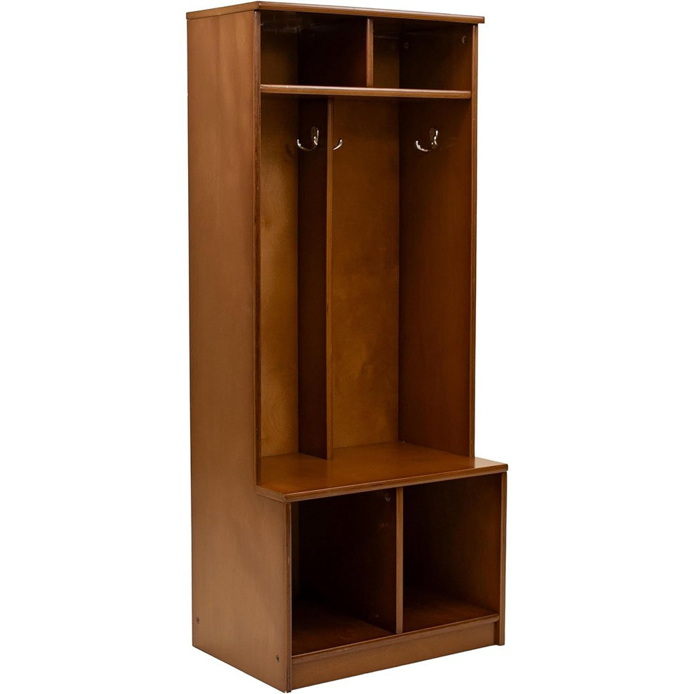 MAXAYA Locker Cabinet Cubby Organizer, Learn 'n Store Wooden Classroom ...