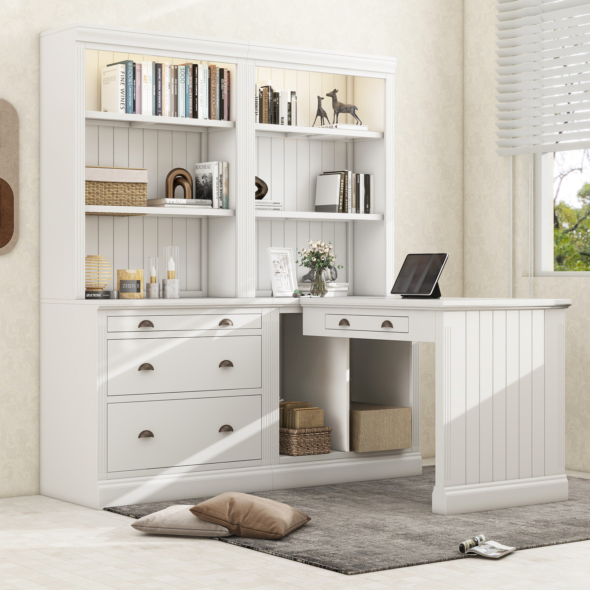 Red Barrel Studio® Nucla 3-piece Office Set | Wayfair