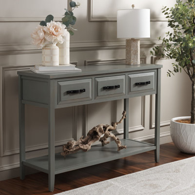 Highland Dunes Hodgin 45" Solid Wood Console Table & Reviews - Wayfair ...