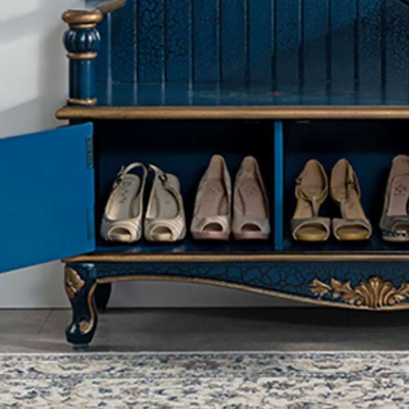 Liu's ink furniture 47.2in Retro style Shoe Change Stool | Wayfair