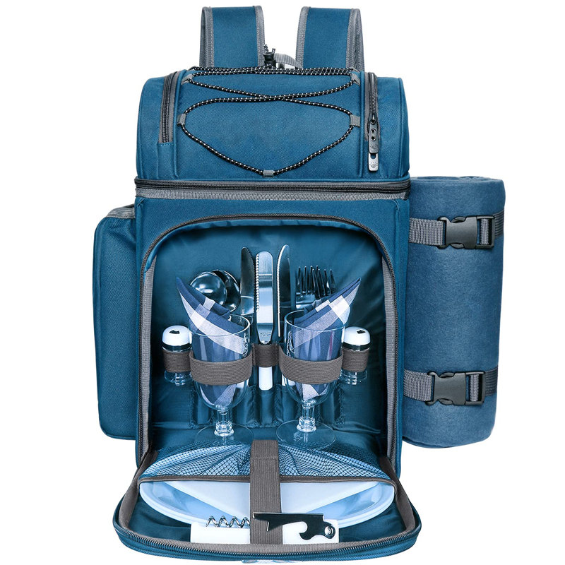 Arlmont & Co. Polyester Picnic Backpack | Wayfair