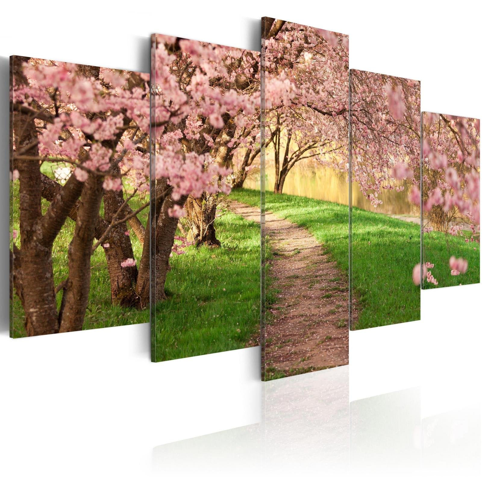 Latitude Run® The Path Of Love On Canvas 5 Pieces Print | Wayfair