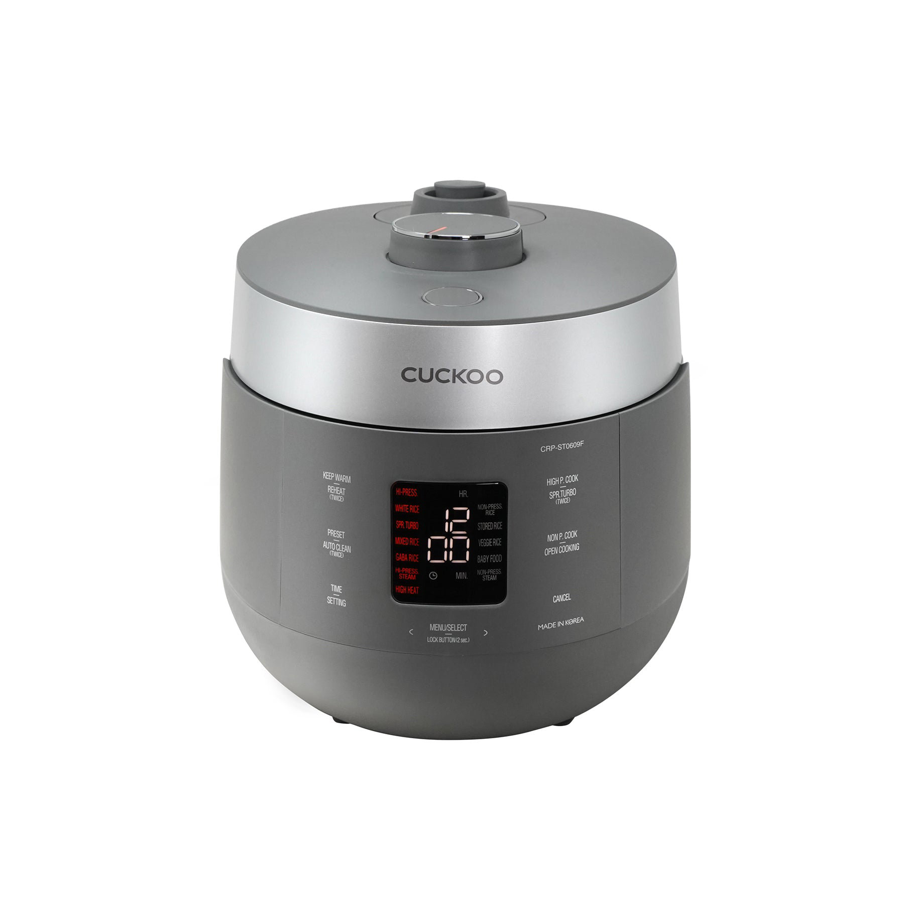 Cuckoo Electronics CUCKOO CRP-ST0609FW 6-Cup (Uncooked) / 12-Cup (Cooked) Twin Pressure Rice ...