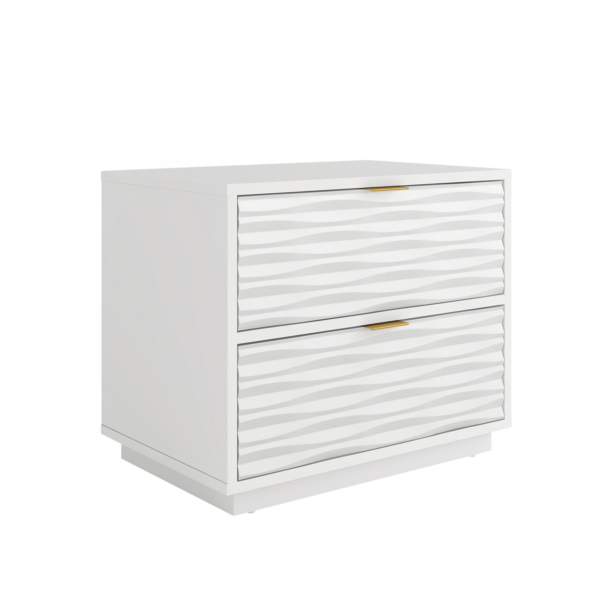 Ophelia & Co. Side Table, White Finish | Wayfair