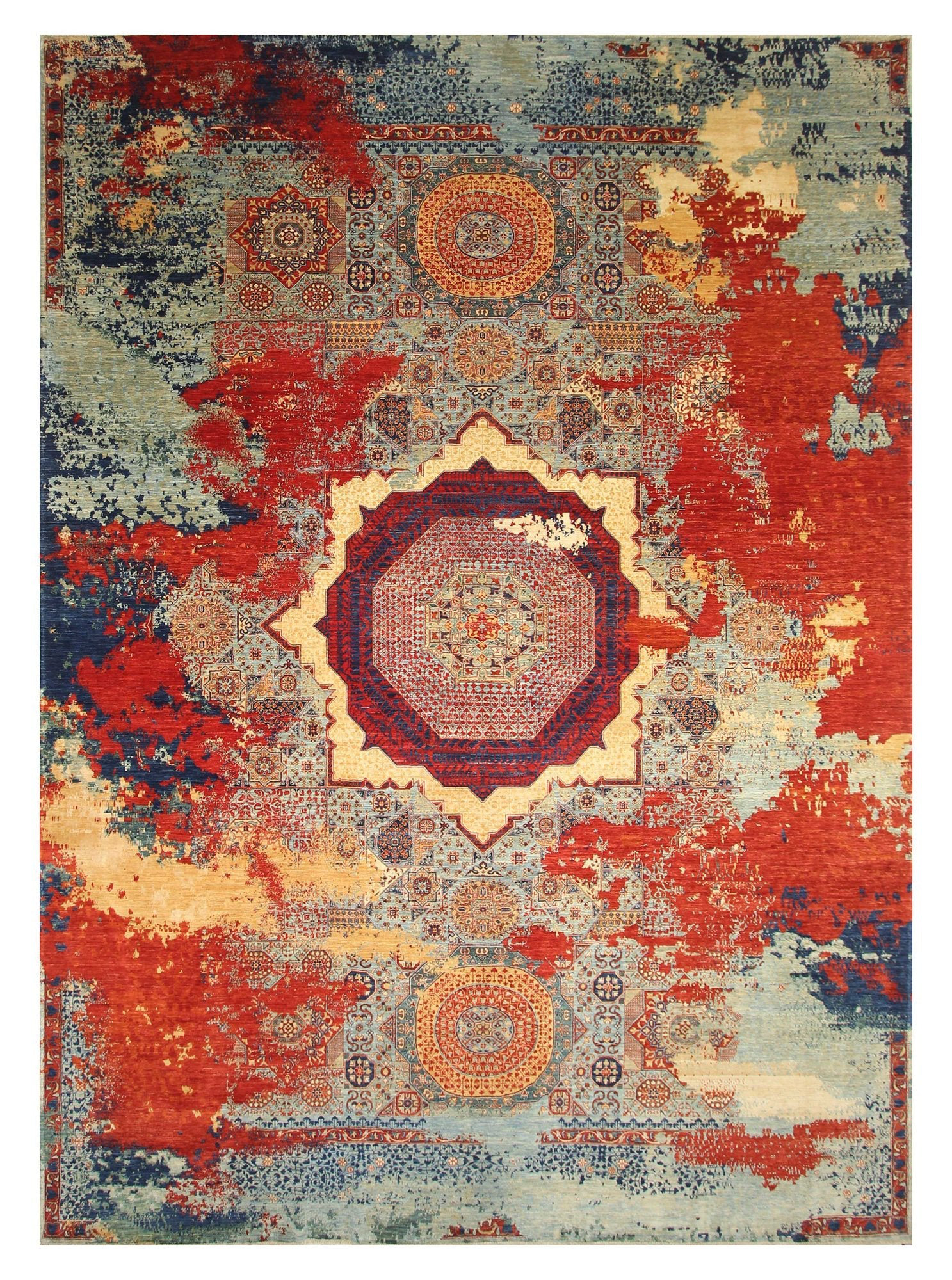 Landry & Arcari Rugs and Carpeting Mamluk One-of-a-Kind 9'11" x 13'8 ...