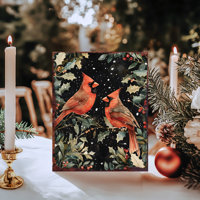 The Holiday Aisle® Perched Cardinal | Wayfair