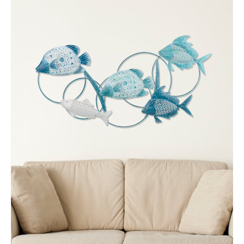 Regal Art & Gift Five Fish Wall Decor & Reviews | Wayfair